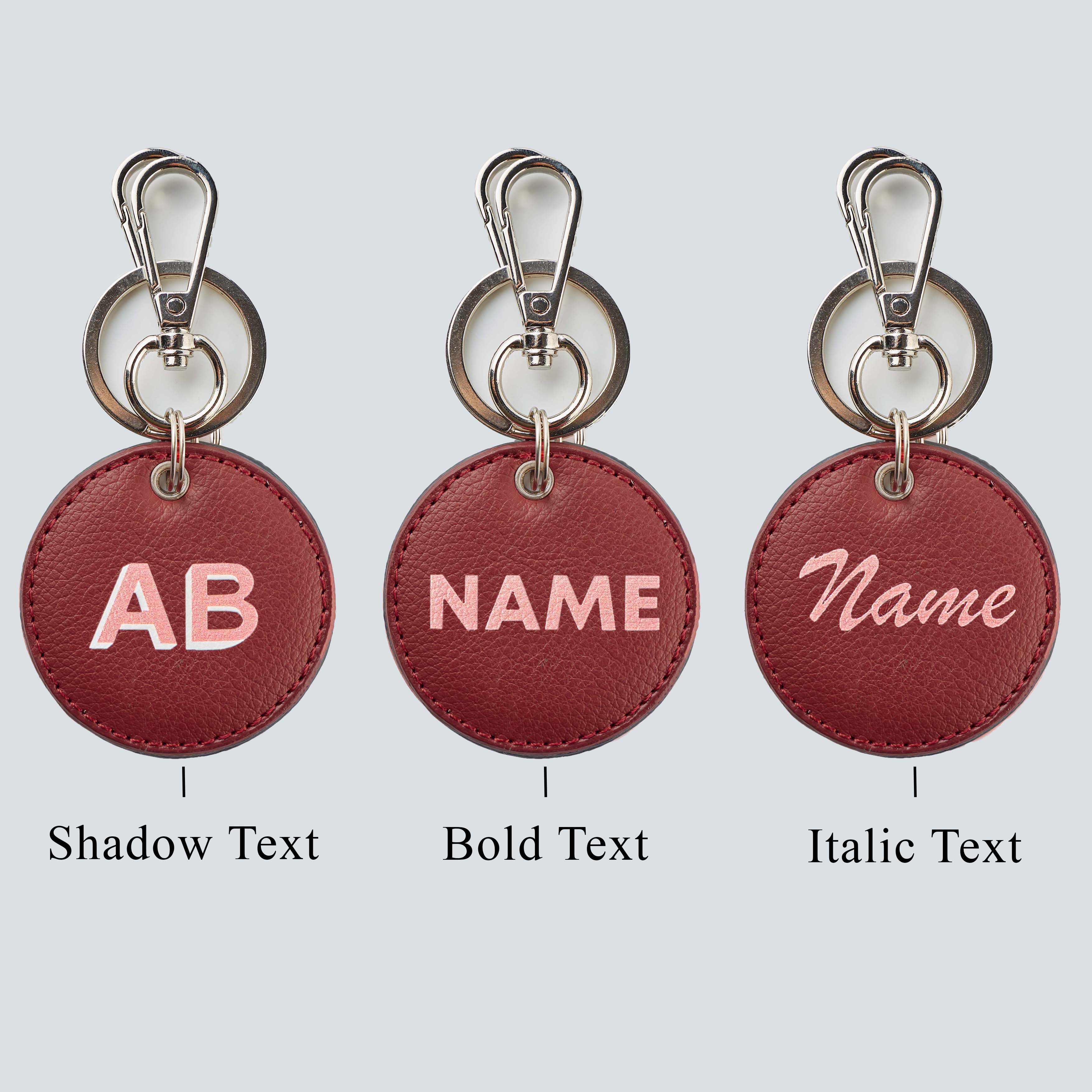 Printed Circle Keychains - Add Flair to Your Essentials