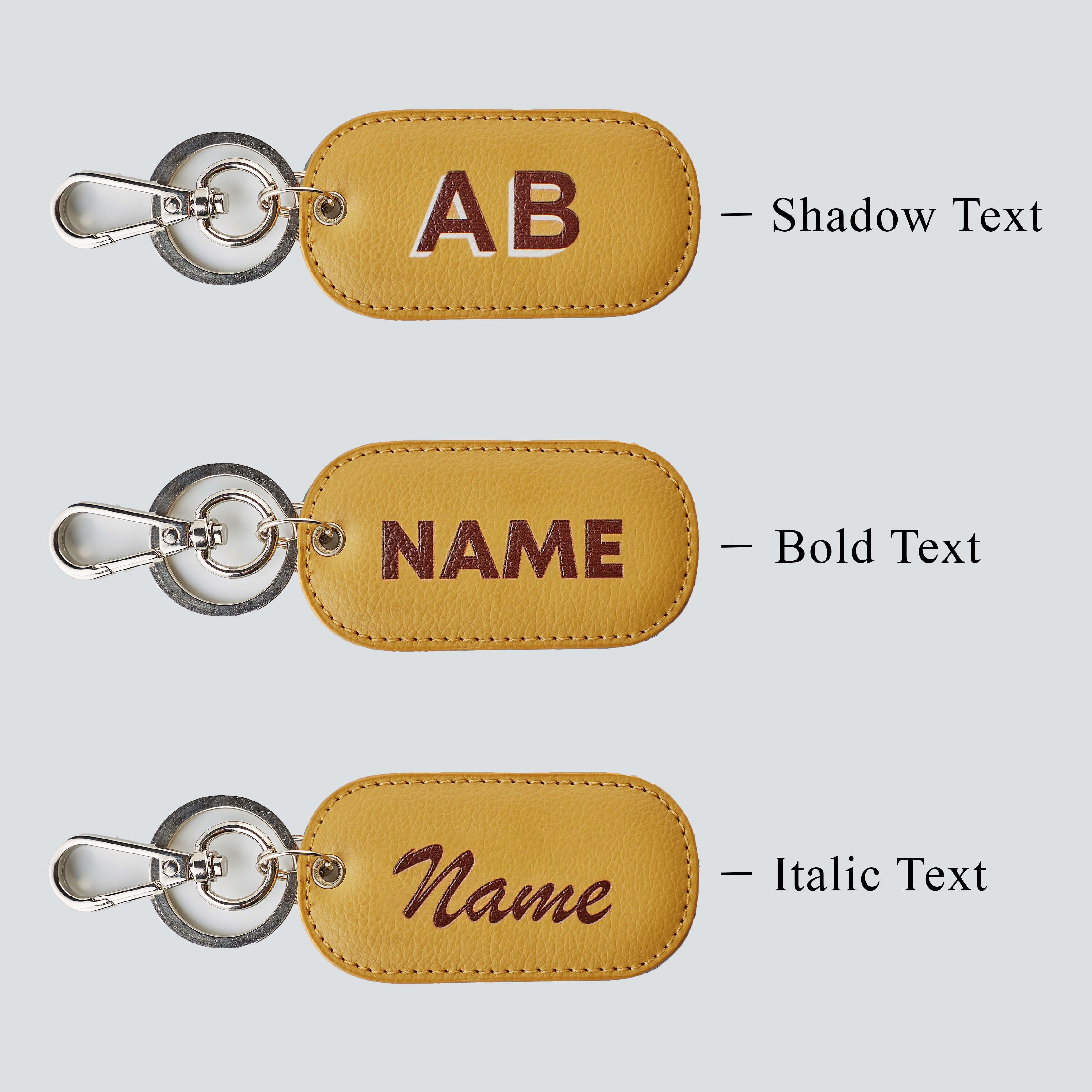 Unique Printed Rectangle Keychains for a Stylish Touch