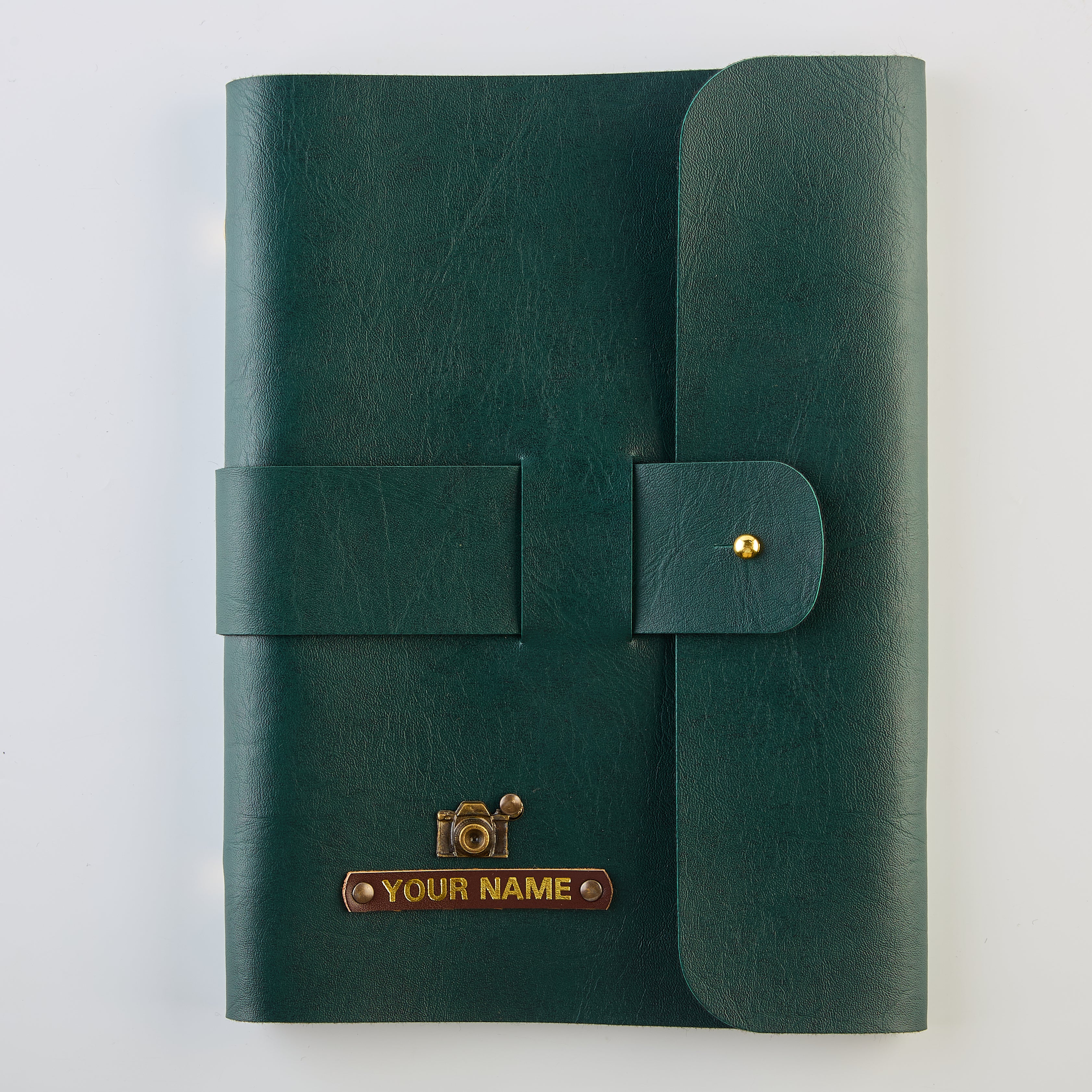 Personalize Your Diary Green for a Unique Writing Experience