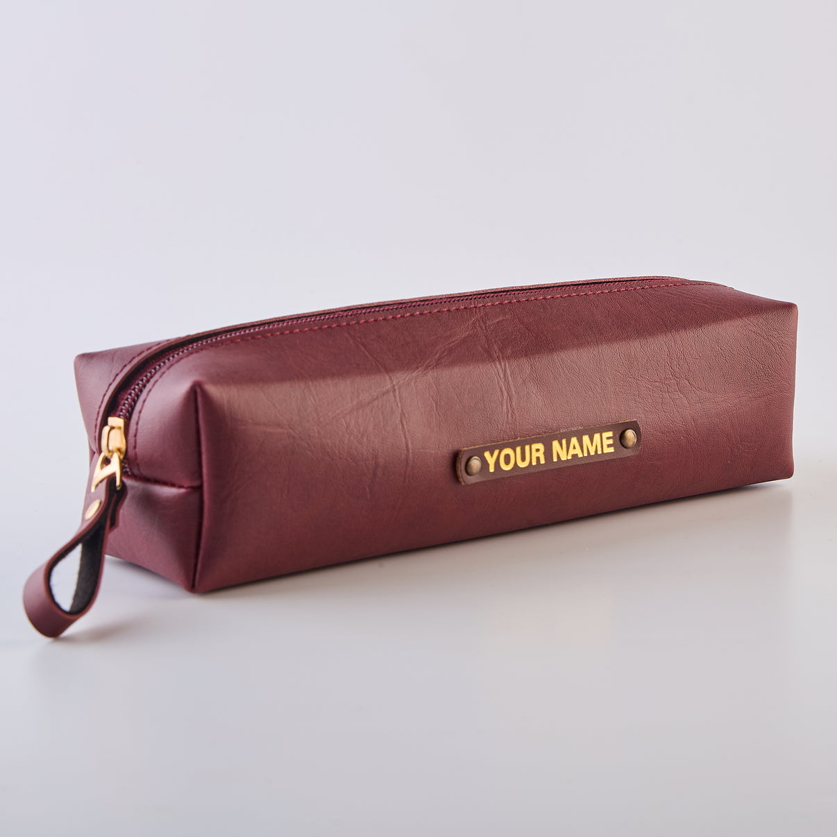 Home PERSONALISED STATIONERY POUCH - MAROON