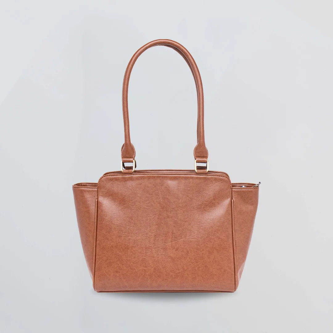 Personalised Carry All Tote Bag - Tan | The Black Box Co.